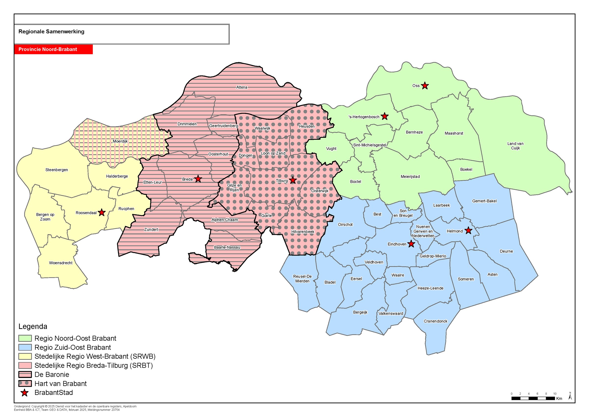 Regionale samenwerking | Brabant